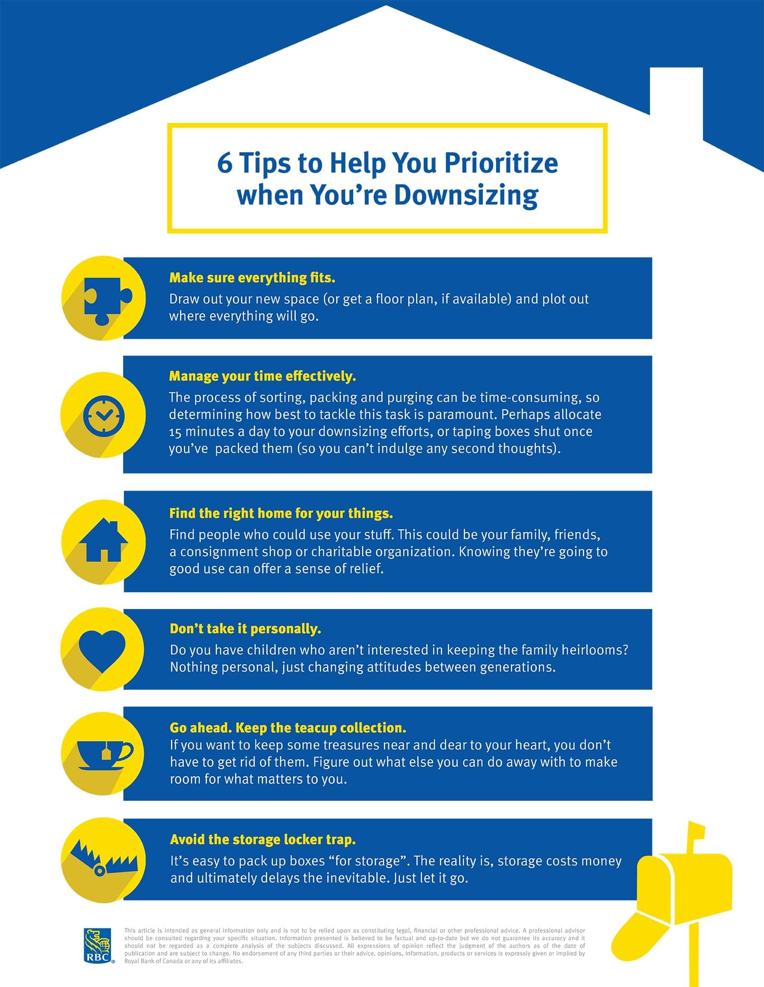 Six Tips to Help You Prioritize When You're Downsizing - My Money Matters