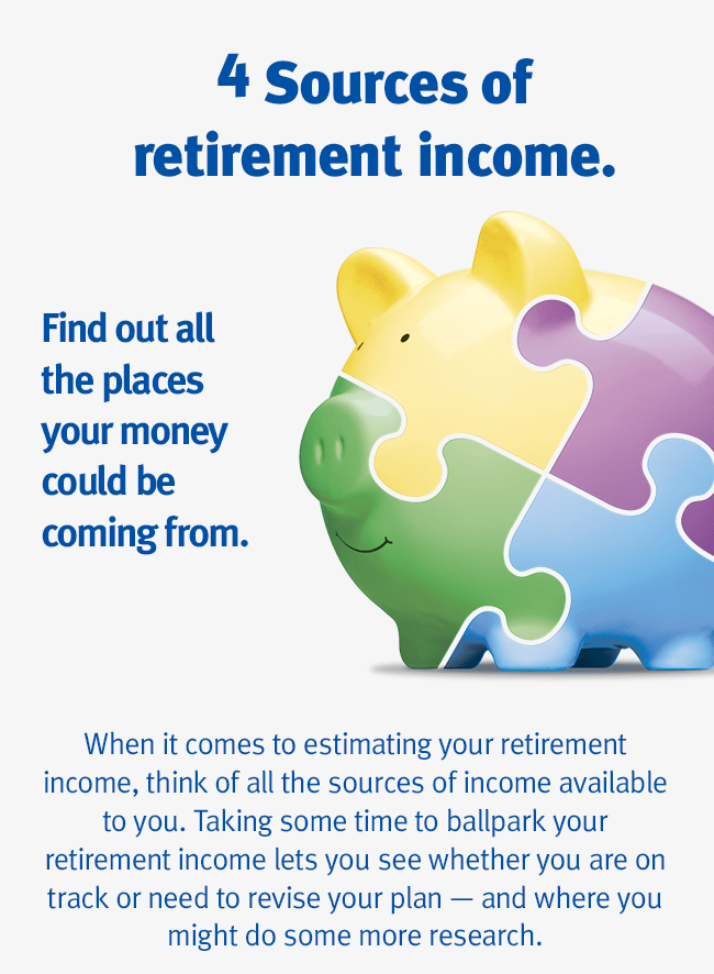 Four Sources of Retirement Income - My Money Matters